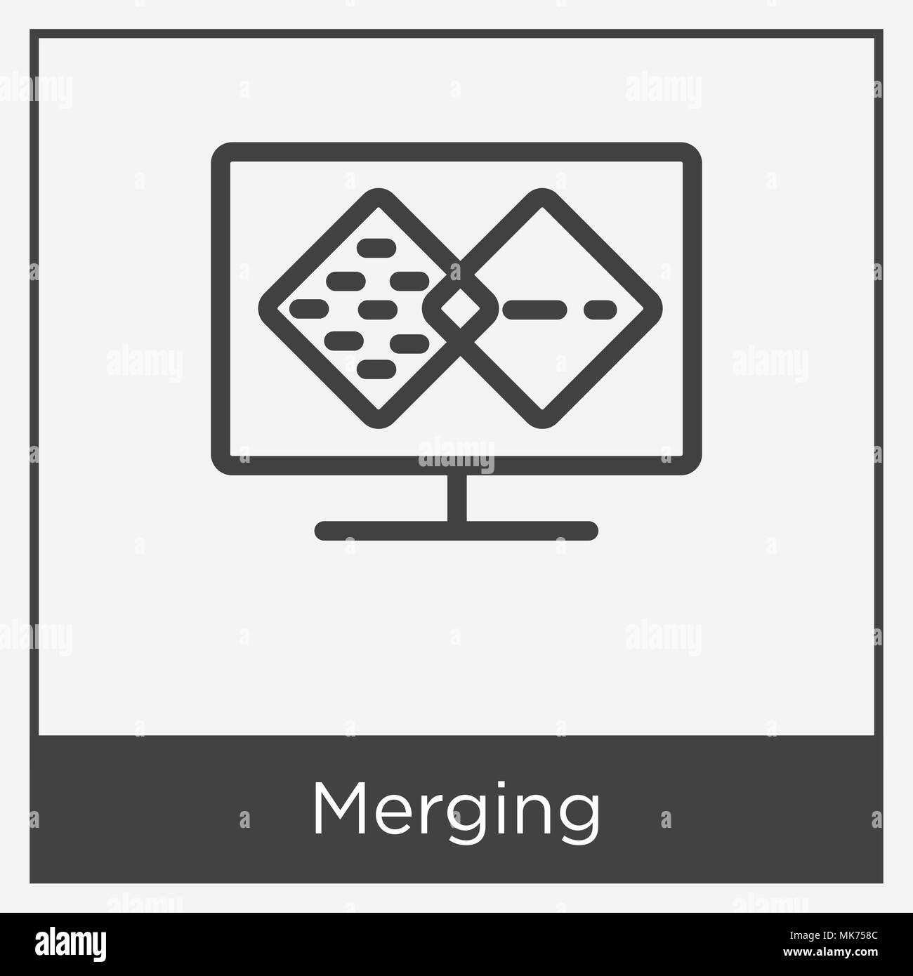 Merger integration Stock Vector Images - Alamy