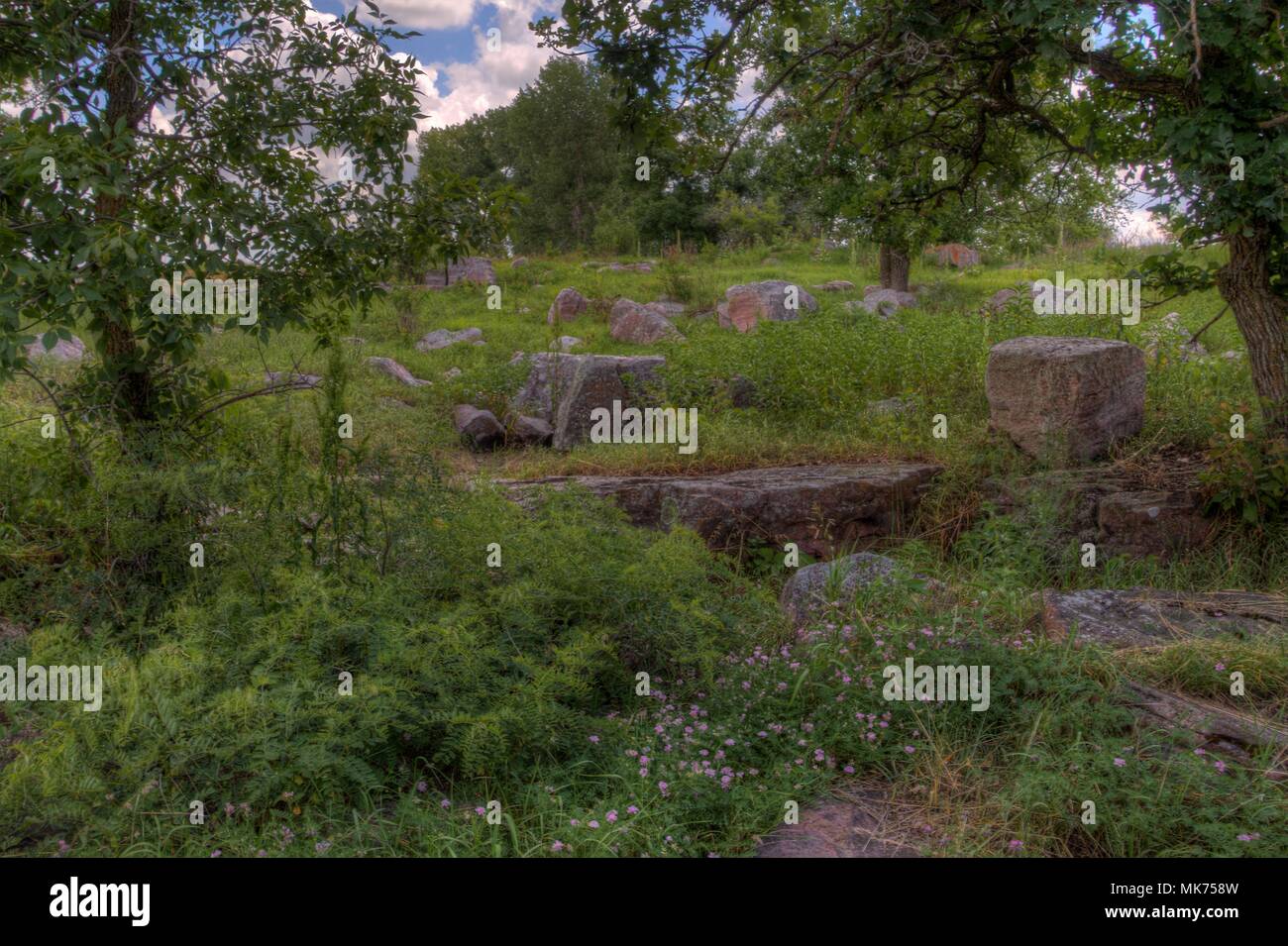 Pipestone National Monument is part of the National Park System. It is ...