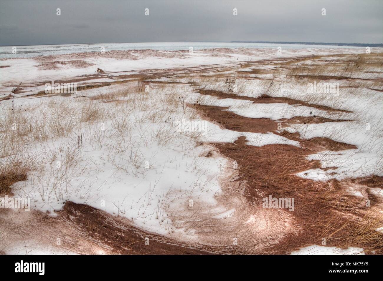 Wisconsin Point in Superior, Wisconsin is on the shore of Lake Superior ...