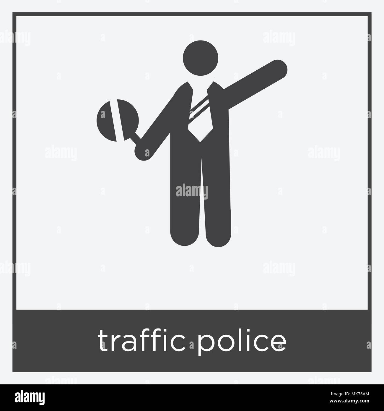 Detective stick figure pictogram hi-res stock photography and images ...