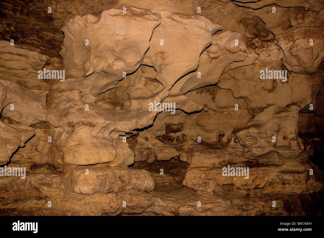 Crystal Cave is located near the Wisconsin/Minnesota Border in Spring ...