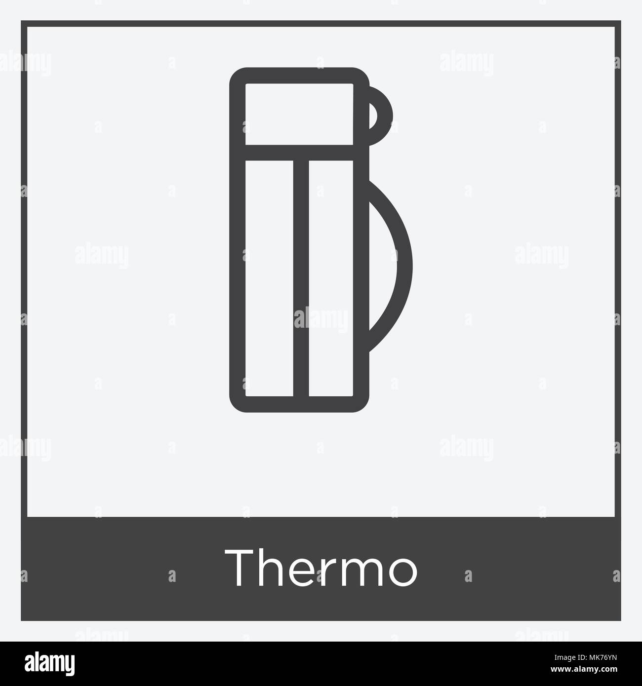 Thermos transparent Stock Vector Images - Alamy