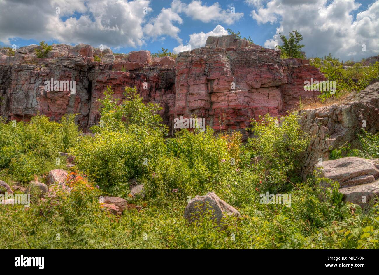 Pipestone National Monument is part of the National Park System. It is ...