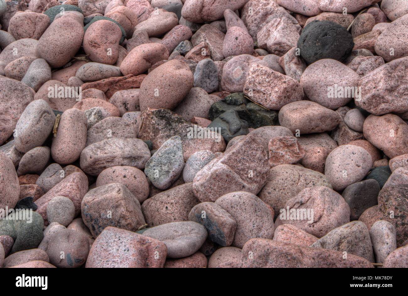 Agate Beach is on the Shore of Lake Superior in Silver Bay, Minnesota ...