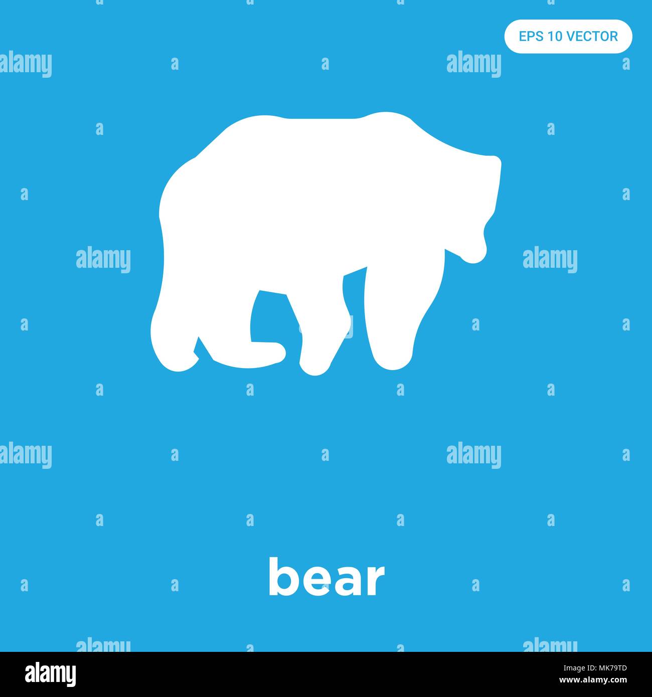 Bear vector png hi-res stock photography and images - Alamy