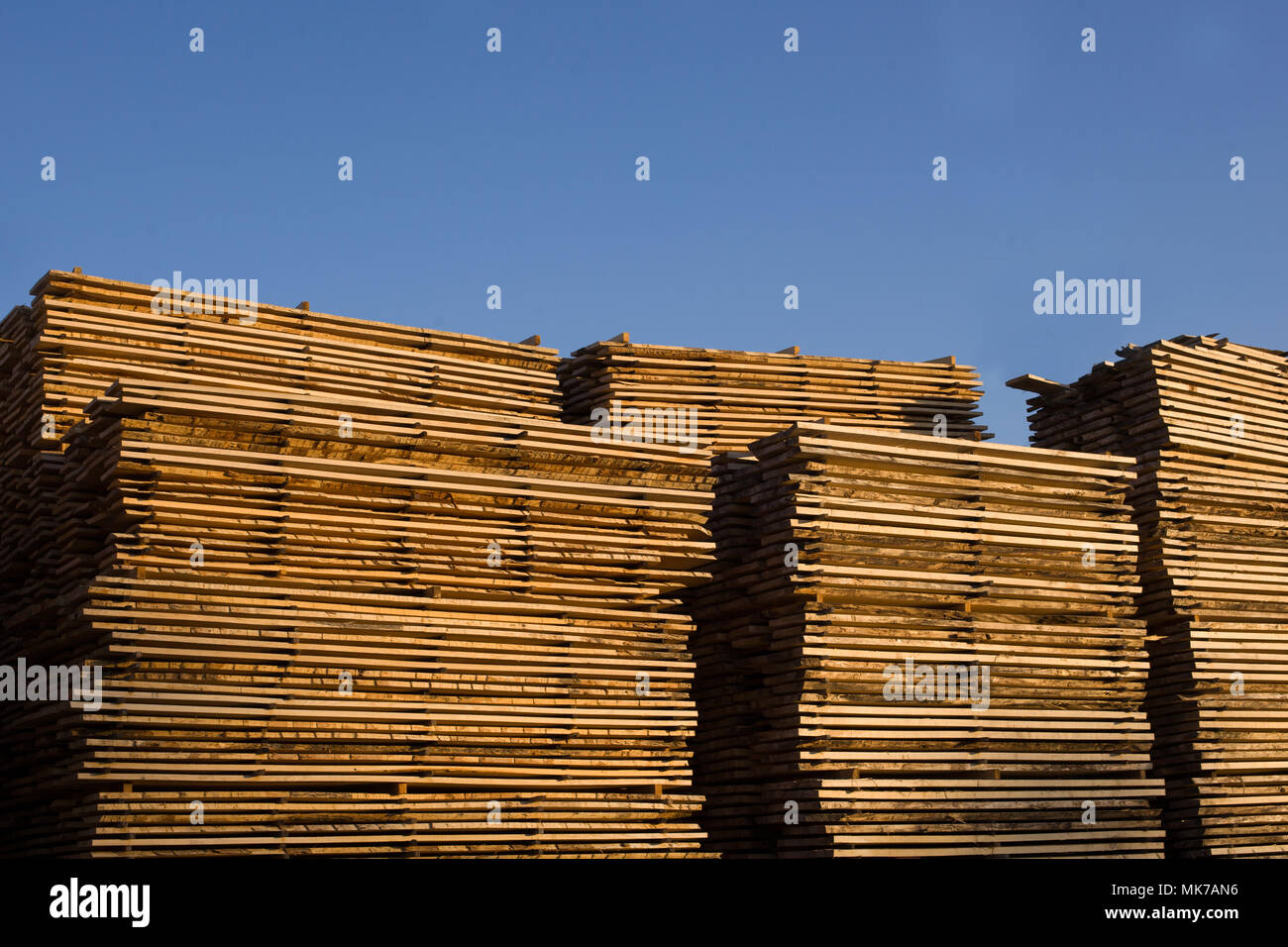 Wooden. Wood timber construction material for background Stock Photo ...
