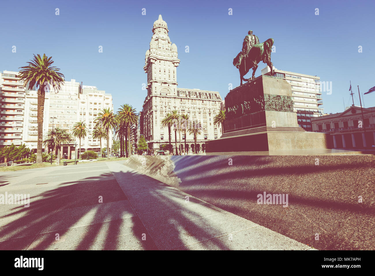Montevideo old town facade in hi-res stock photography and images - Alamy
