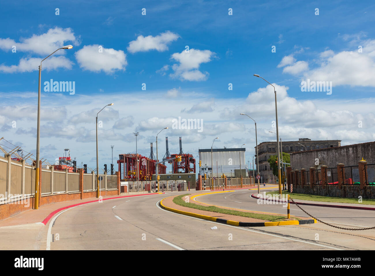 Montevideo Container Cargo Port High Resolution Stock Photography and ...