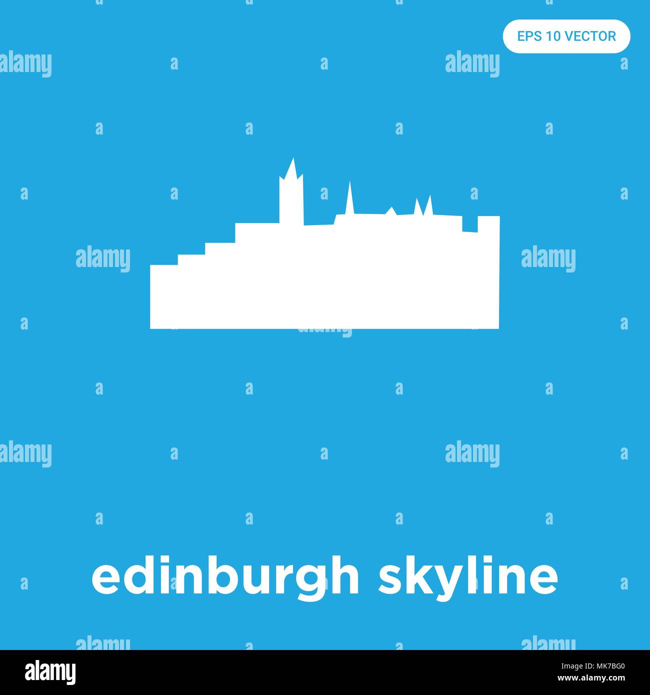 Scottish city view Stock Vector Images - Alamy