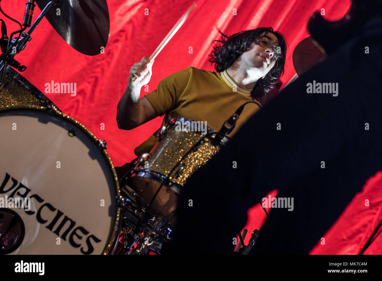 The Vaccines performing live in concert at the O2 Academy in ...
