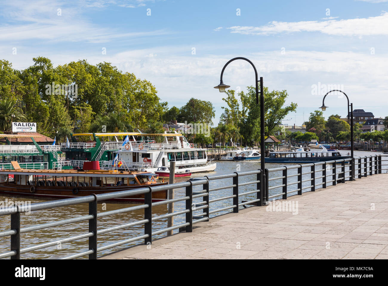 TIGRE, ARGENTINA - JANUARY 30, 2018: View of the Puerto de Frutos ...