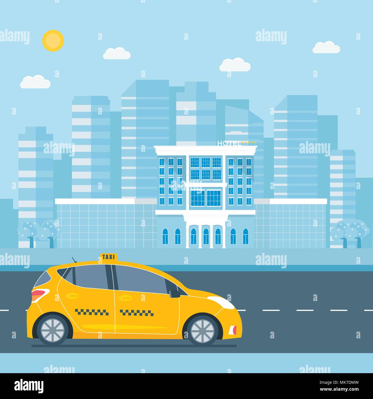 City public Stock Vector Images - Alamy