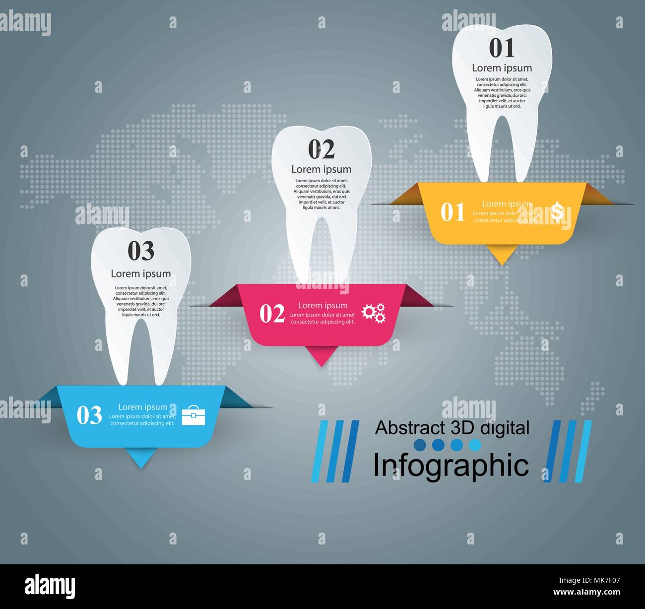 Business Infographics. Tooth icon Stock Vector Image & Art - Alamy
