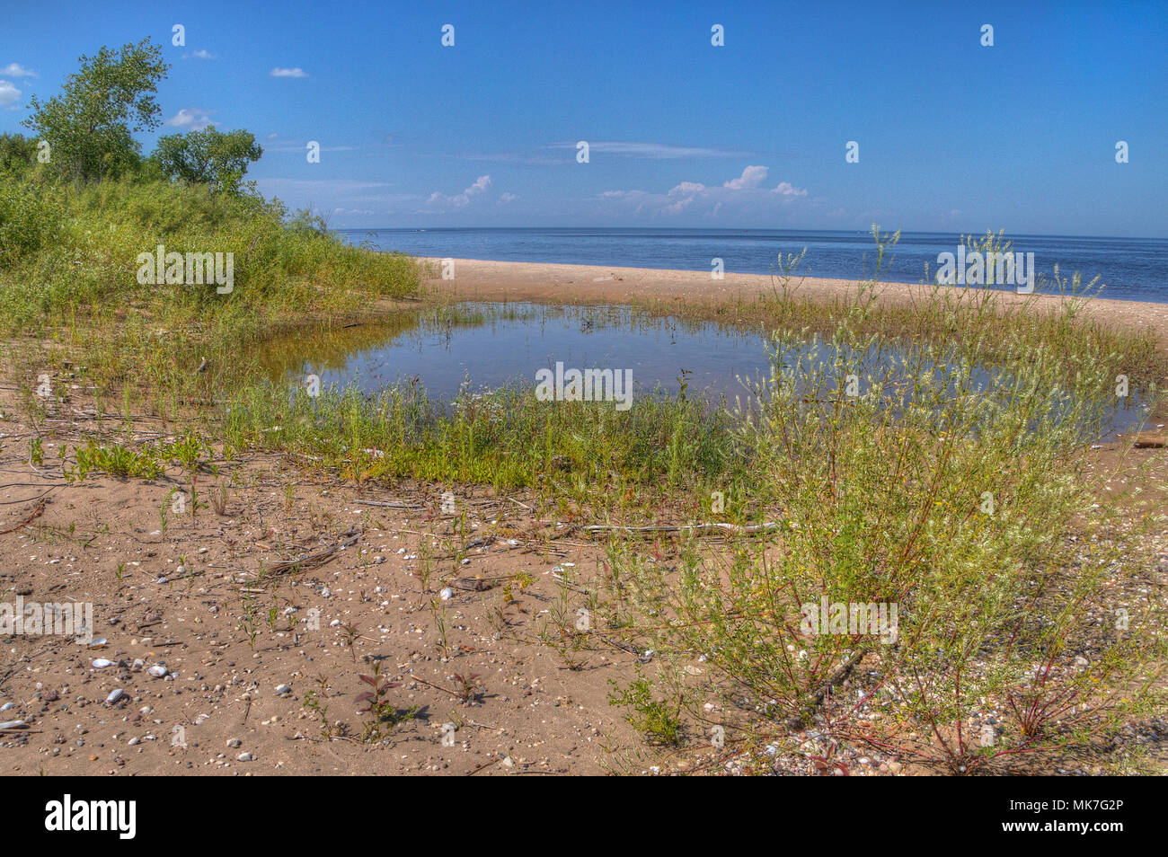 Zippel Bay is a state park in far north Minnesota on the Canadian ...