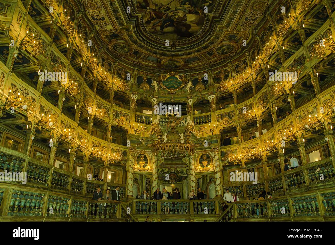 A masterpiece of Baroque theatre architecture, built between 1745 and ...