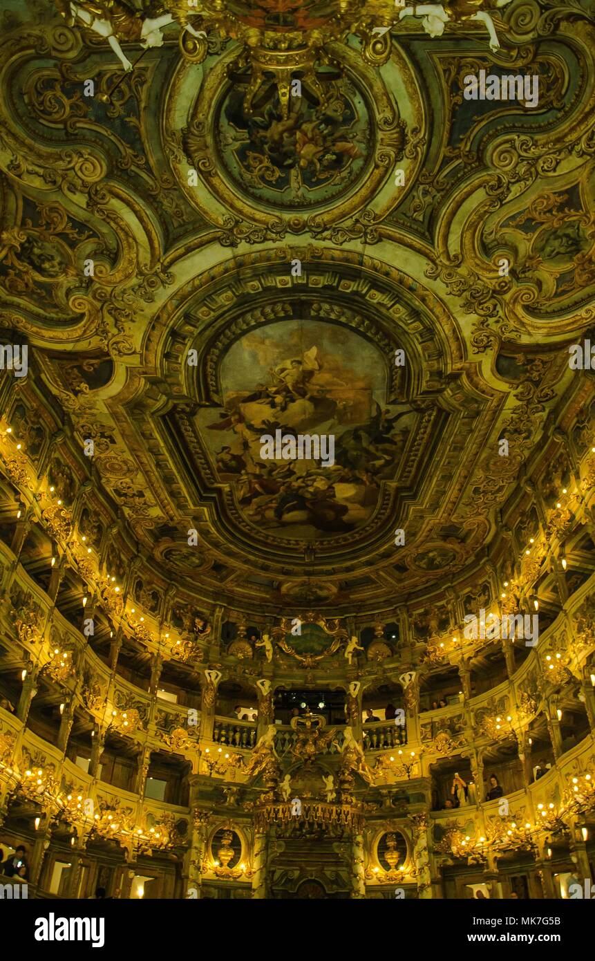 A masterpiece of Baroque theatre architecture, built between 1745 and ...