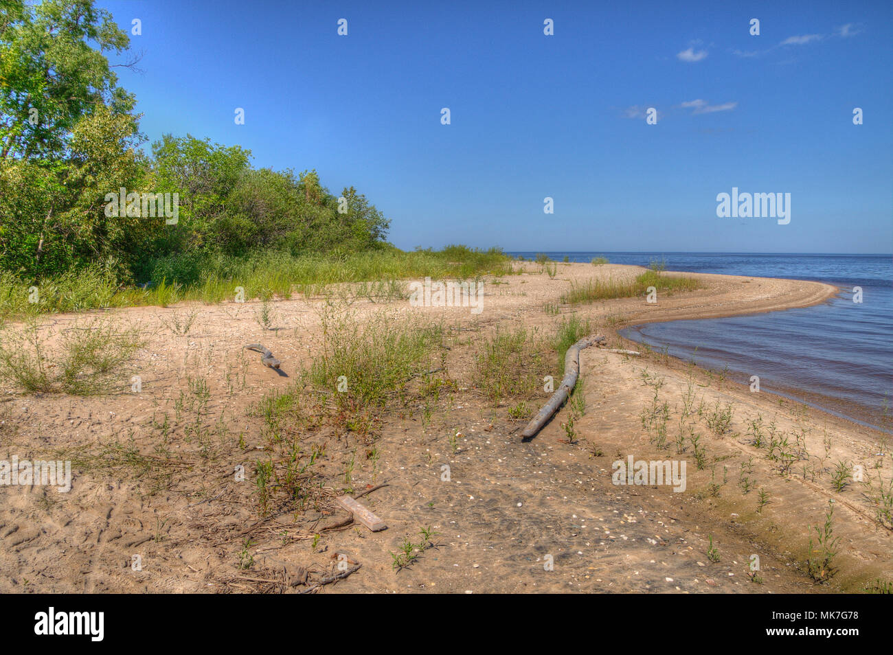 Zippel Bay is a state park in far north Minnesota on the Canadian ...