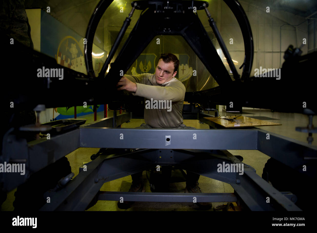 U.S. Air Force Staff Sgt. Preston Manning, 52nd Maintenance Squadron ...