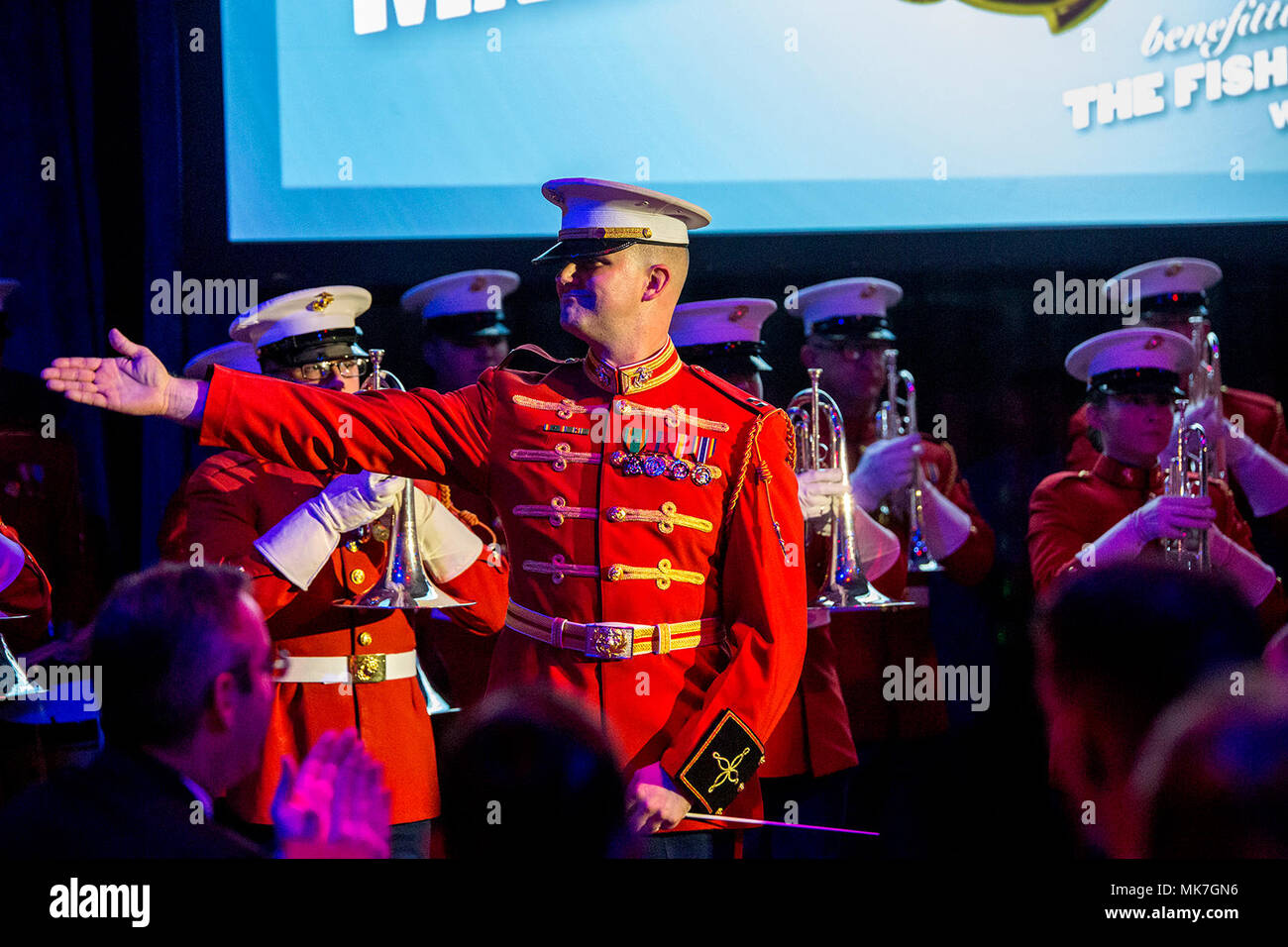 Captain James D. Foley, executive officer, “The Commandant’s Own” U.S ...