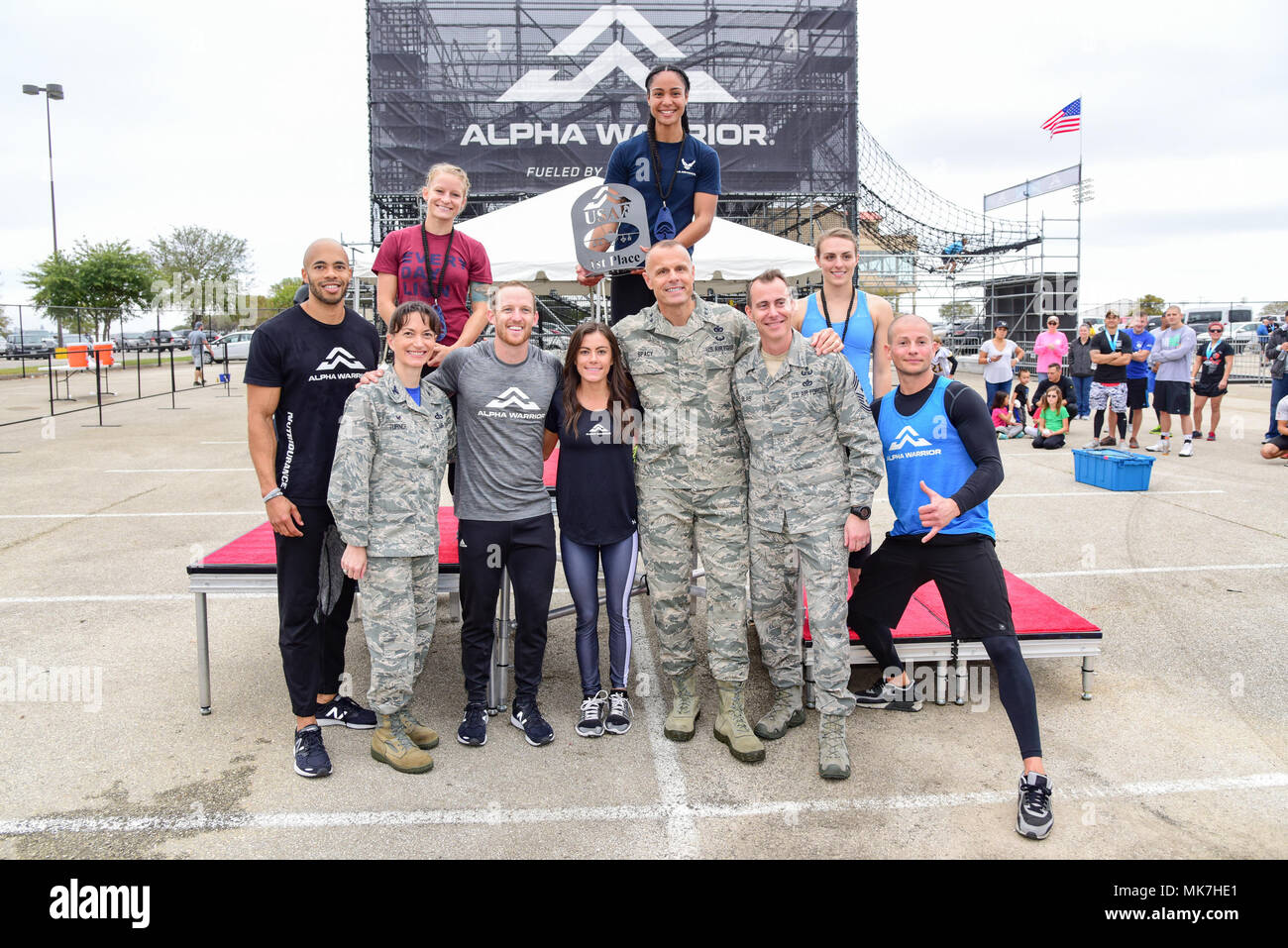 The top Air Force Alpha Warrior athletes from around the globe competed ...