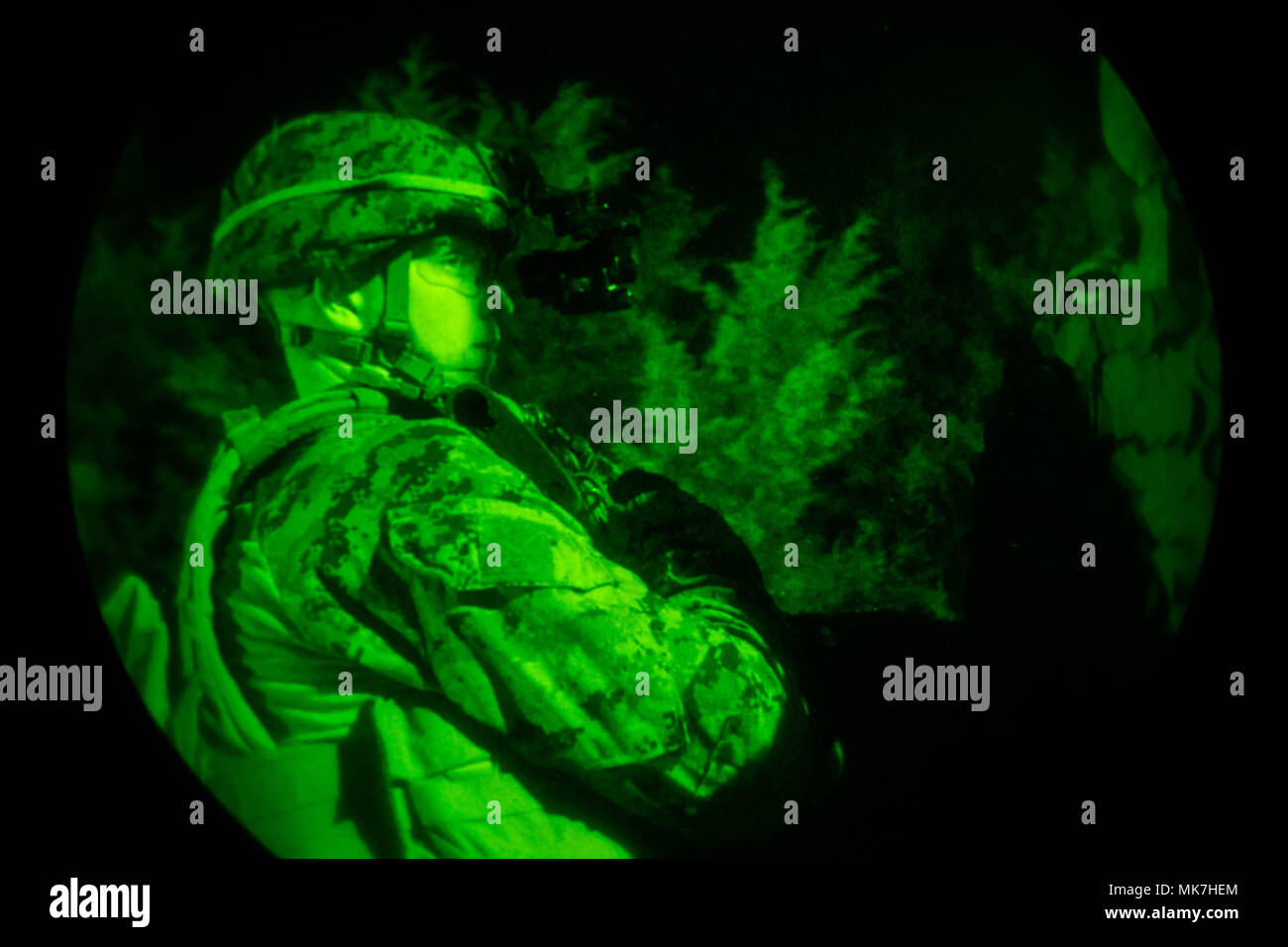 U.S. Marine Sgt. Brandon R. Rice, a Light Armored Reconnaissance (LAR ...