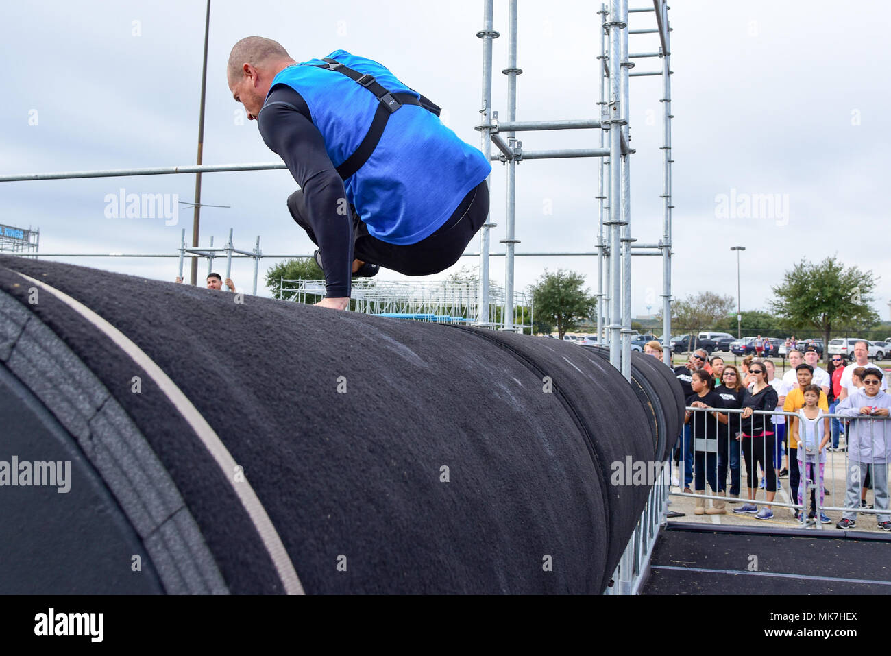 Alpha Warrior Professional Athletes ran the 32-obstacle battle rig ...