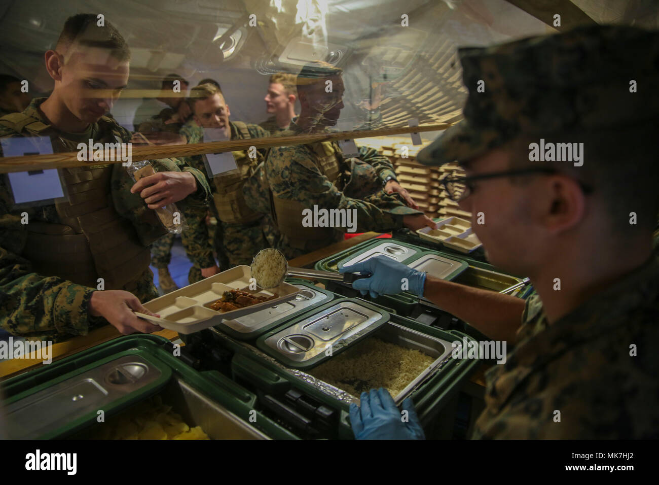 A Marine with II Marine Expeditionary Force Information Group, II MEF ...