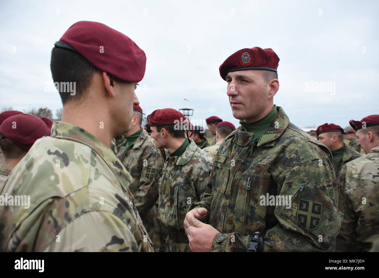Serbian American Paratrooper Spec. Uros Dzelebdzic who was born in ...