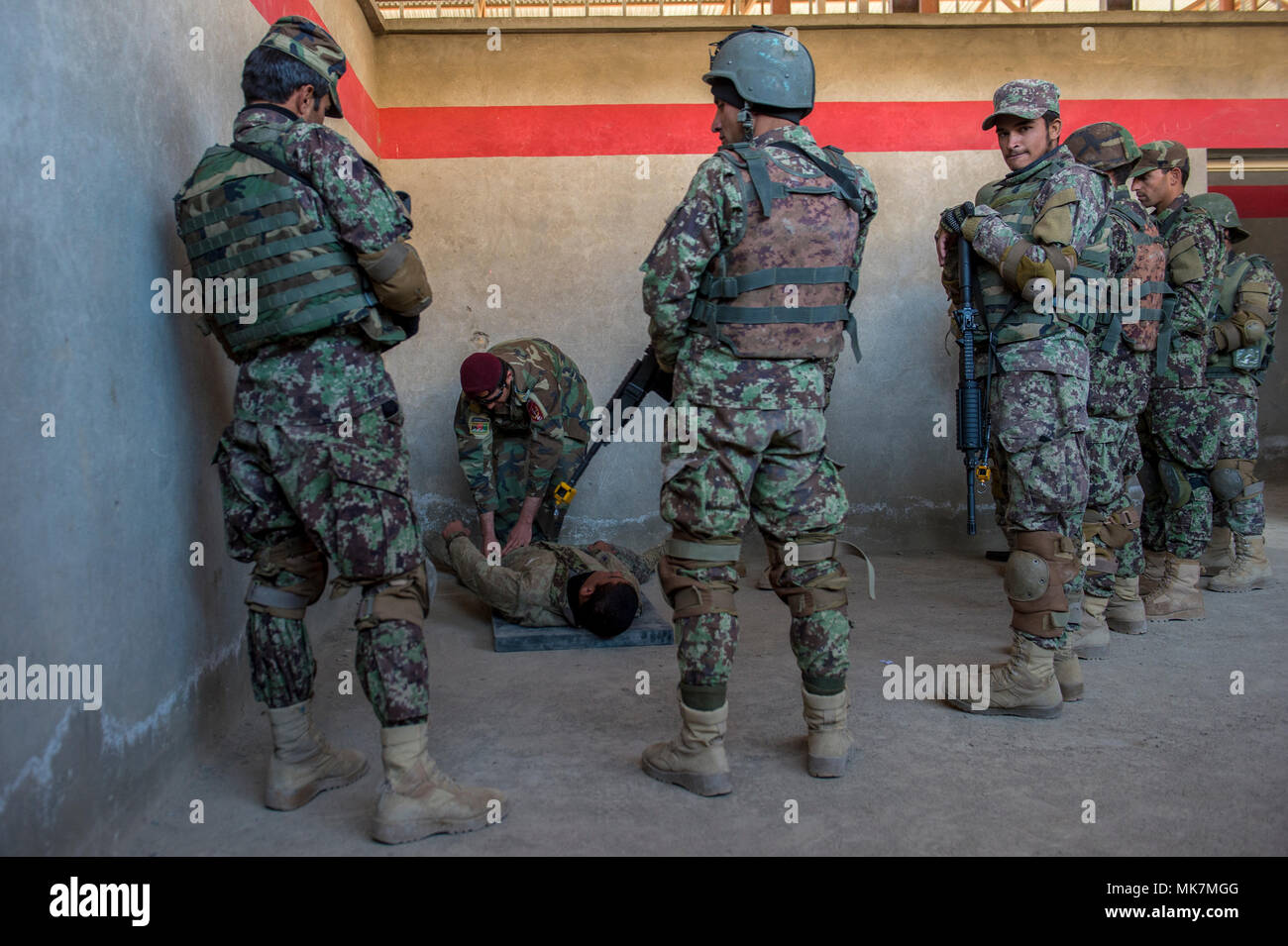Force one commando conducts search hi-res stock photography and images ...
