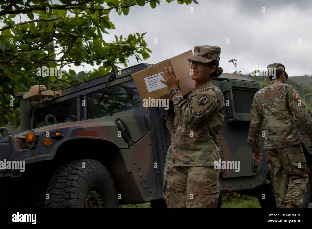 191st regional support group puerto rico national guard hi-res stock ...