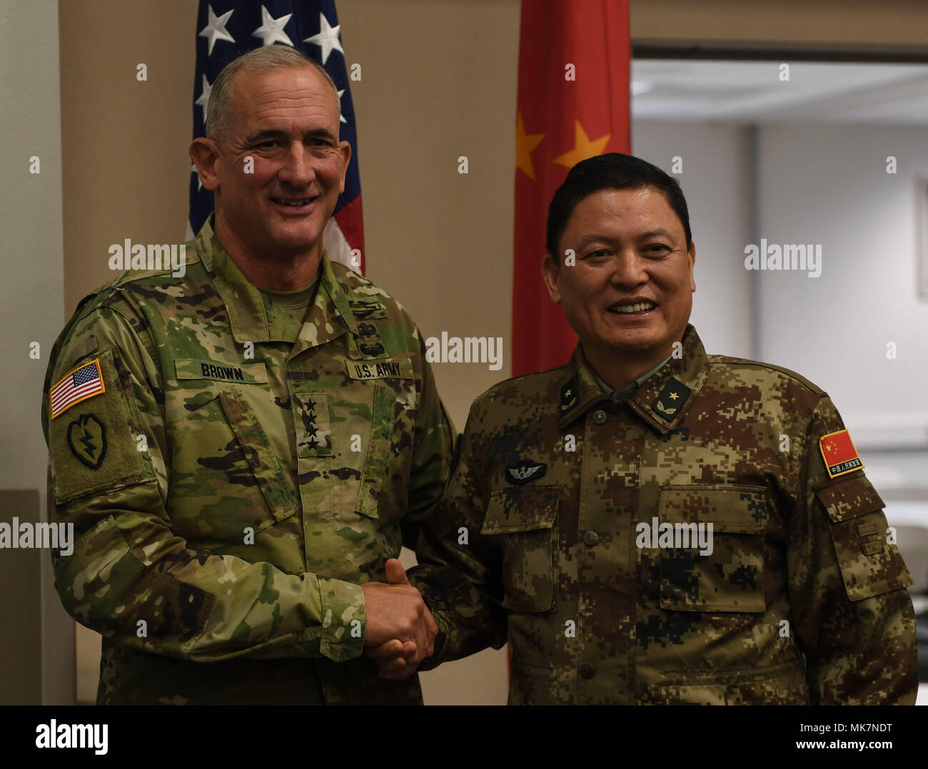 Gen. Robert B. Brown, commanding general of United States Army Pacific ...