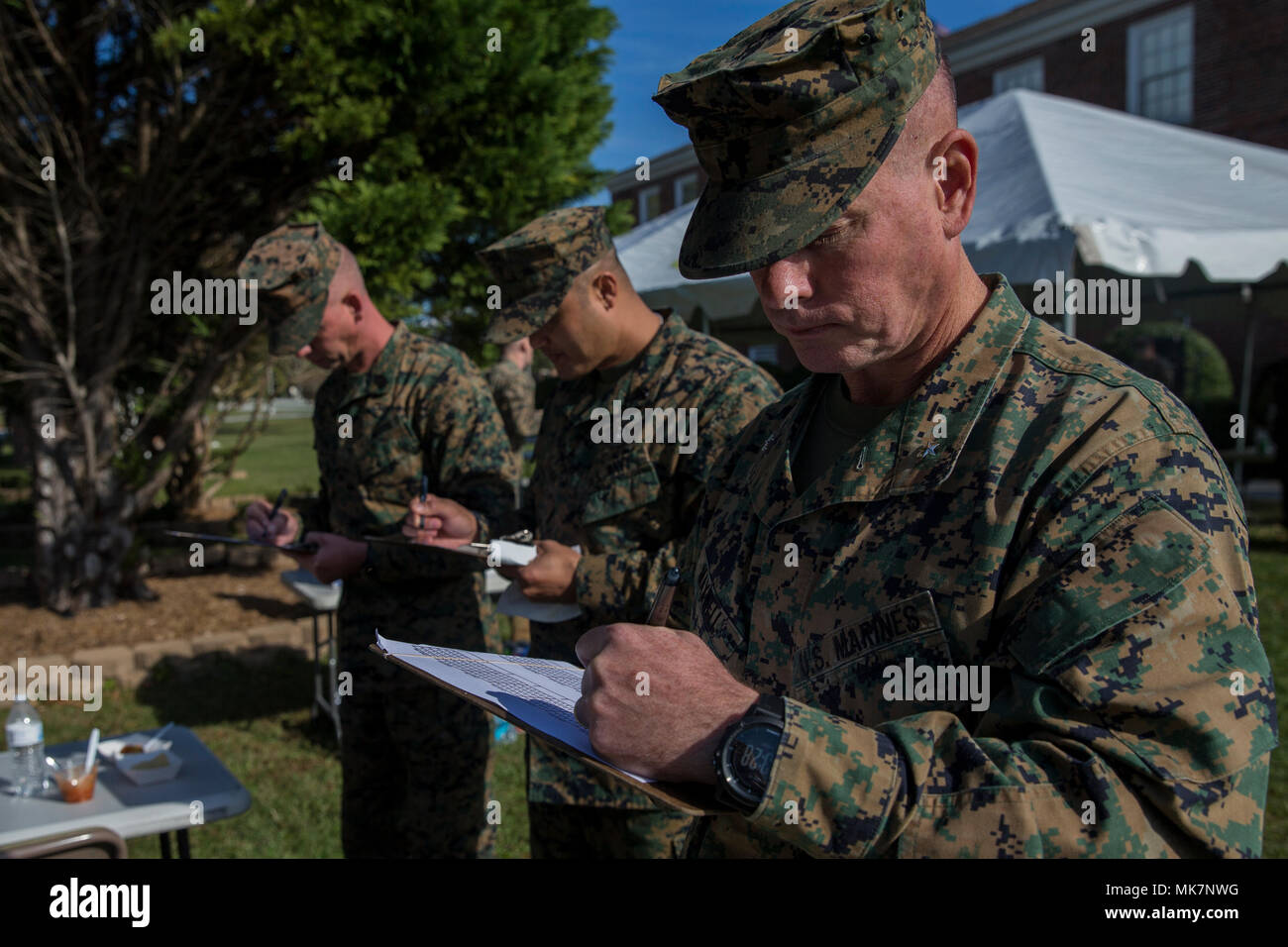 U.S. Marine Corps Brig. Gen. David W. Maxwell, commanding general of ...