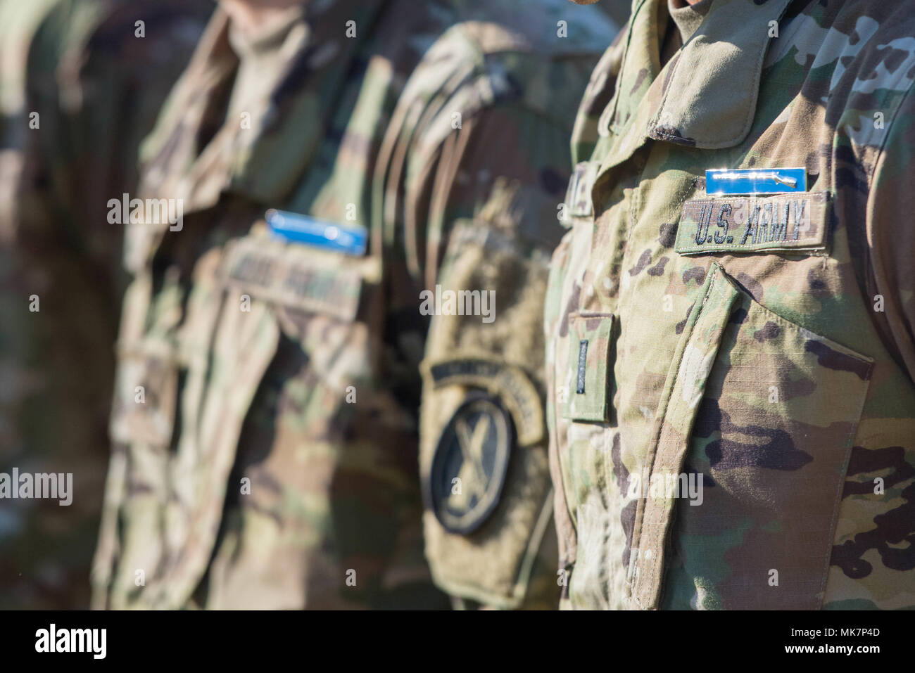 Soldiers of the 3d U.S. Infantry Regiment (The Old Guard), are awarded ...