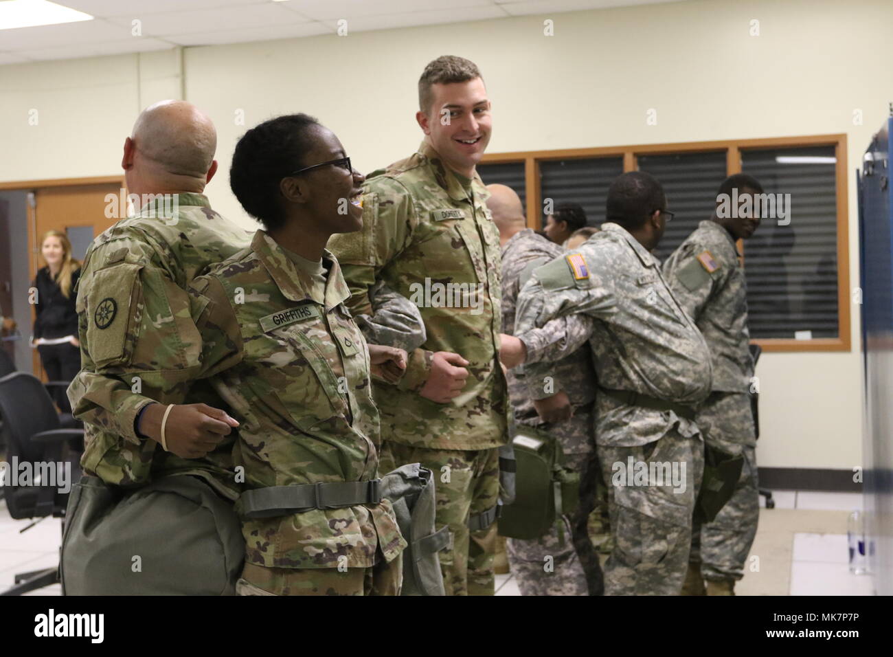 U.S. Army Reserve Soldiers conduct Master Resiliency Training during ...