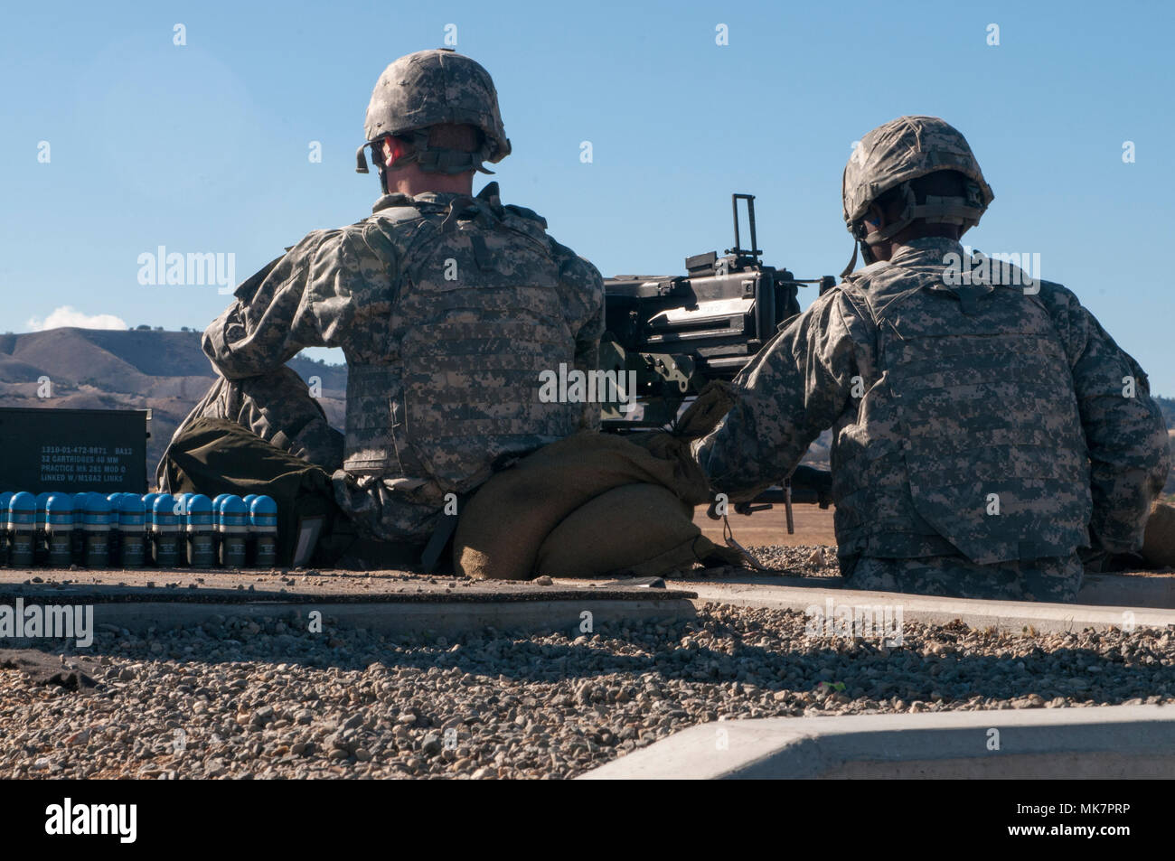 U.S. Army Reserve Spcs. Kyle Petty and George Muiruri, 842nd Signal ...