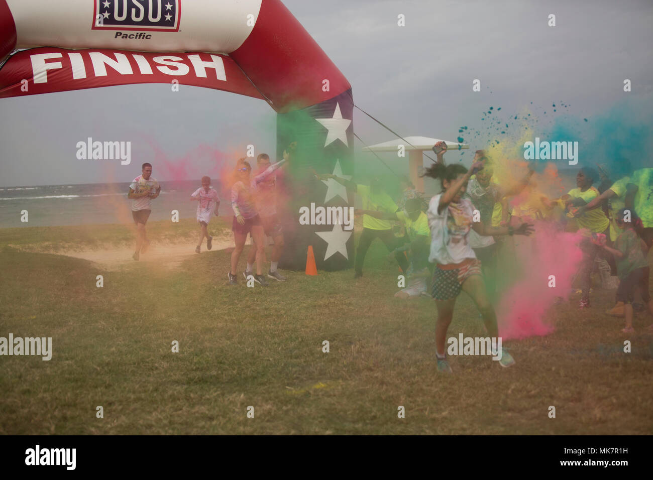 5th annual uso okinawa color blast hi-res stock photography and images ...
