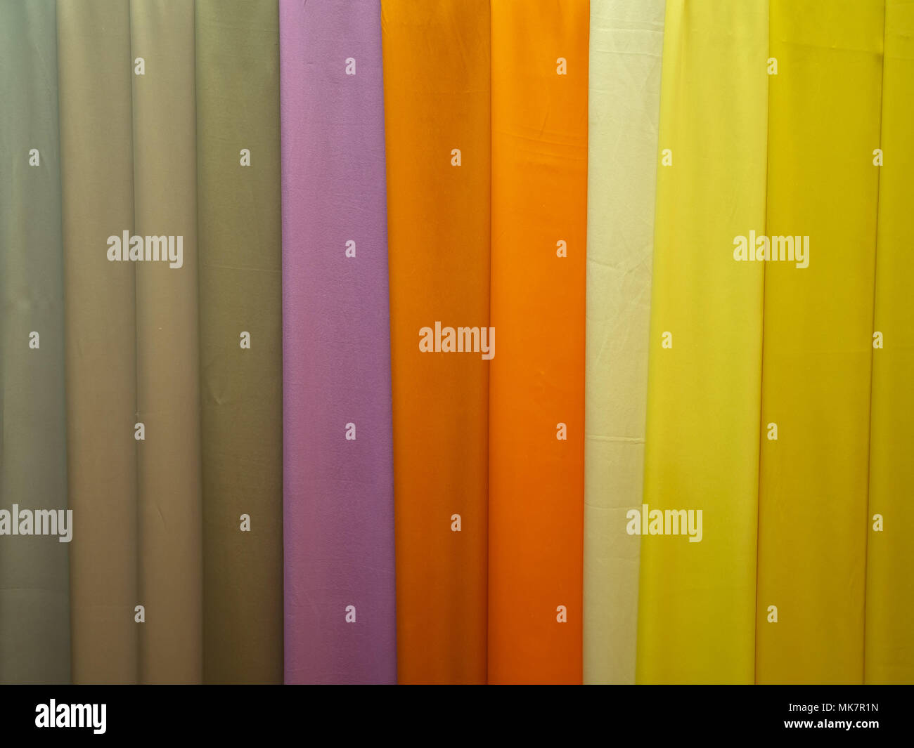 Colorful Heap of Cloth Fabrics, Abstract Background Texture Stock Photo ...