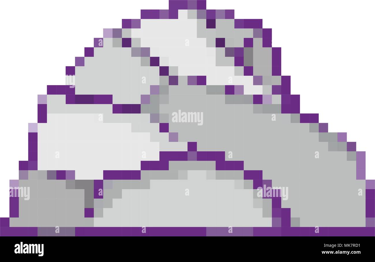 Flat textured rocky surface Stock Vector Images - Alamy