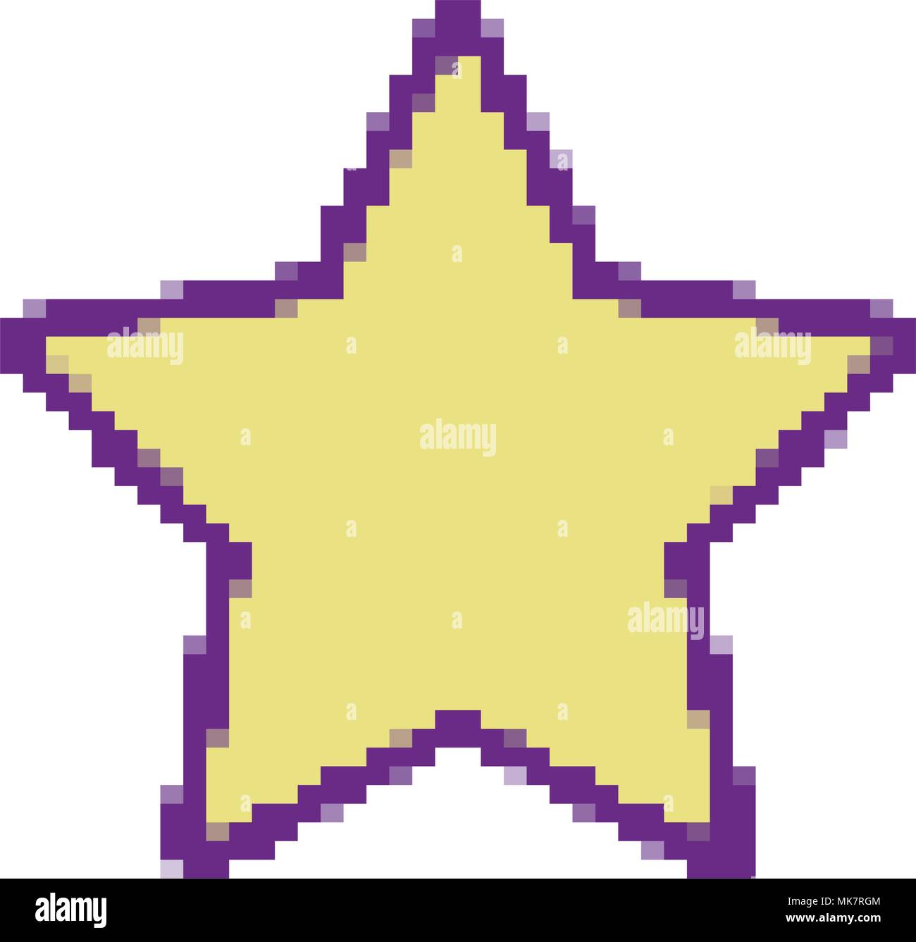 Star pixel video game play hi-res stock photography and images - Alamy