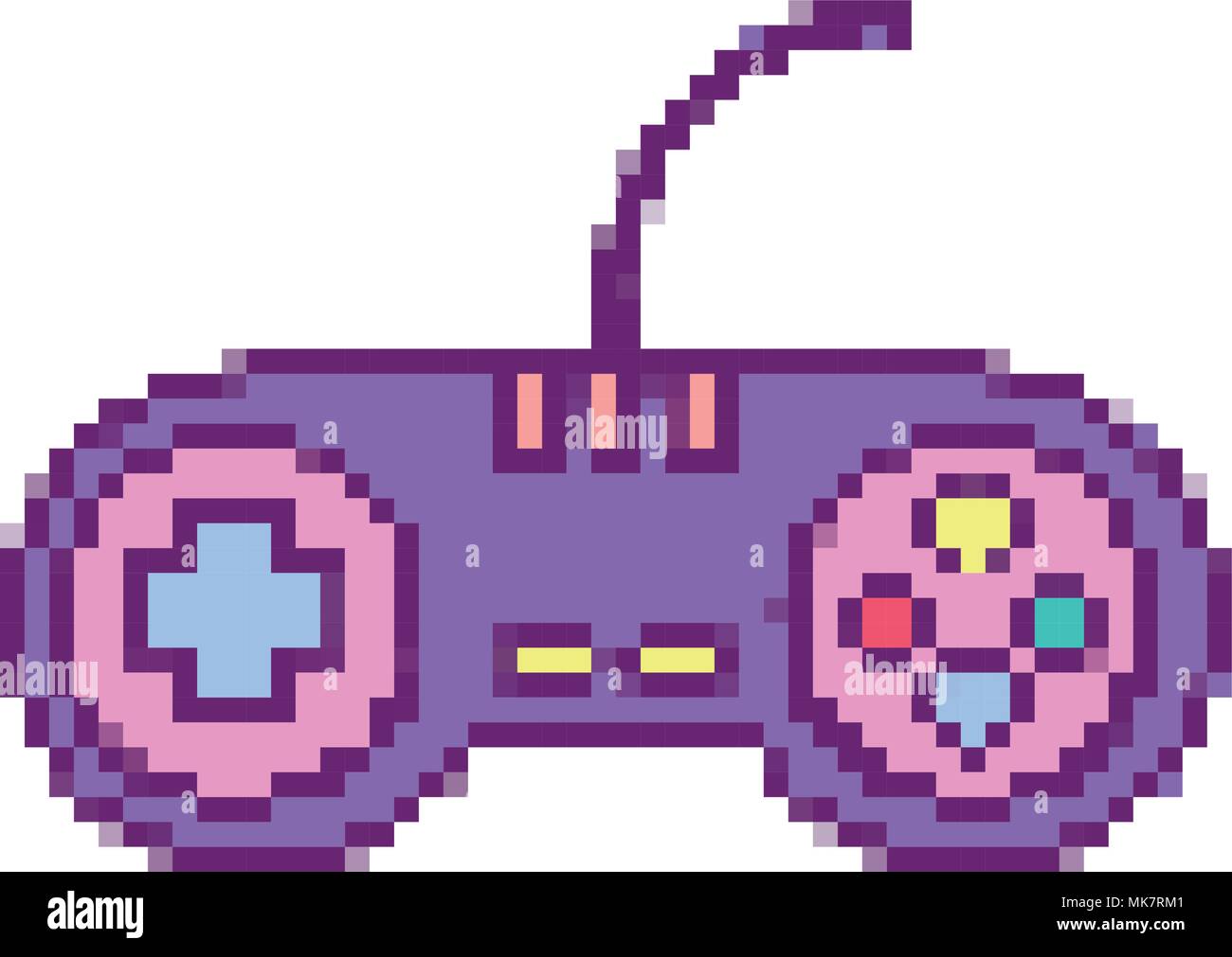 videogame controller digital simulator technology Stock Vector Image ...