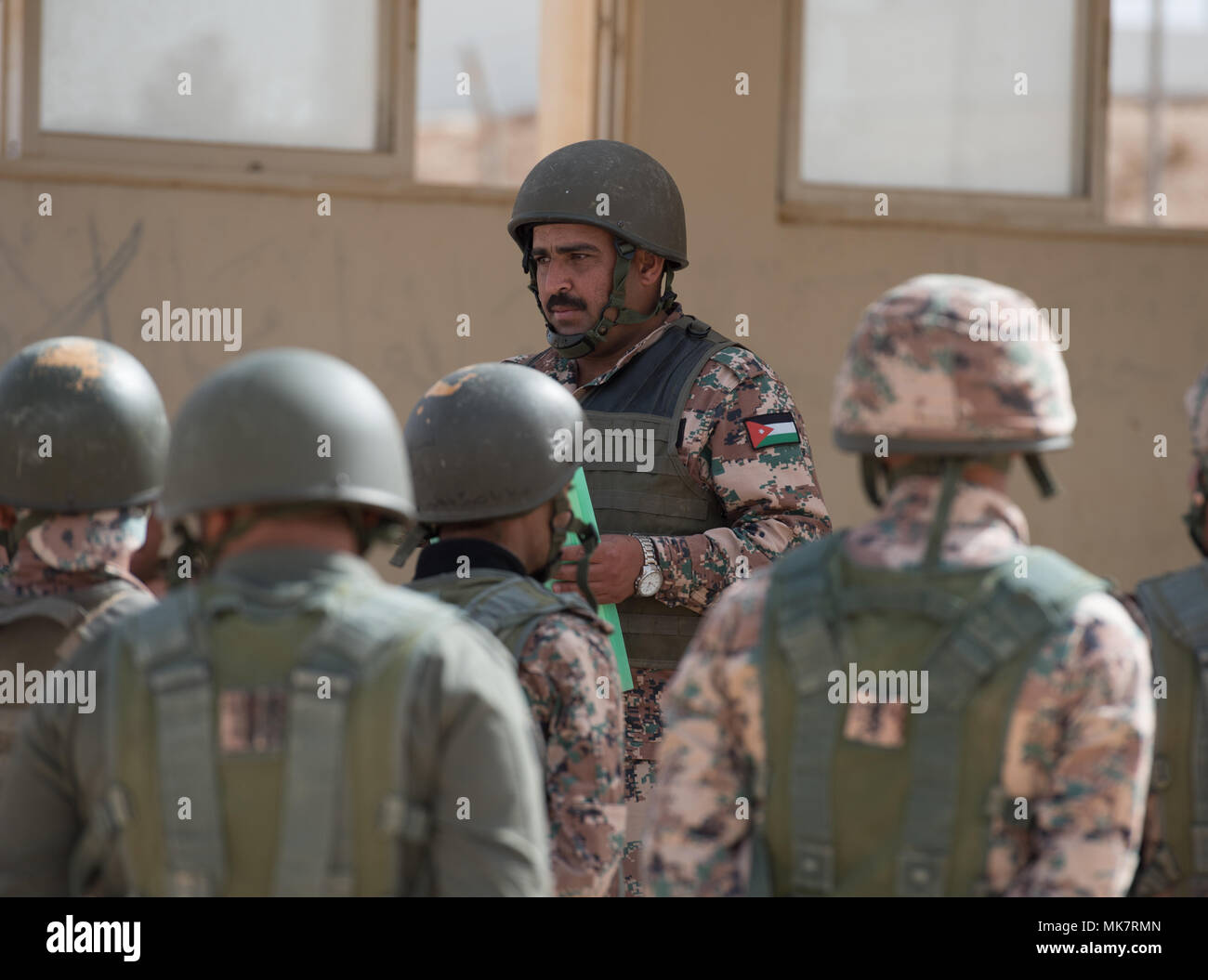 AMMAN, Jordan (Nov. 6, 2017) -- A Jordanian noncommissioned officer ...