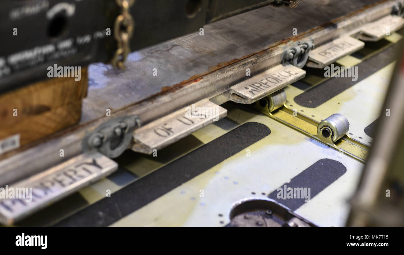 A conventional rotary launcher, is loaded onto a C-5M Supergalaxy at ...