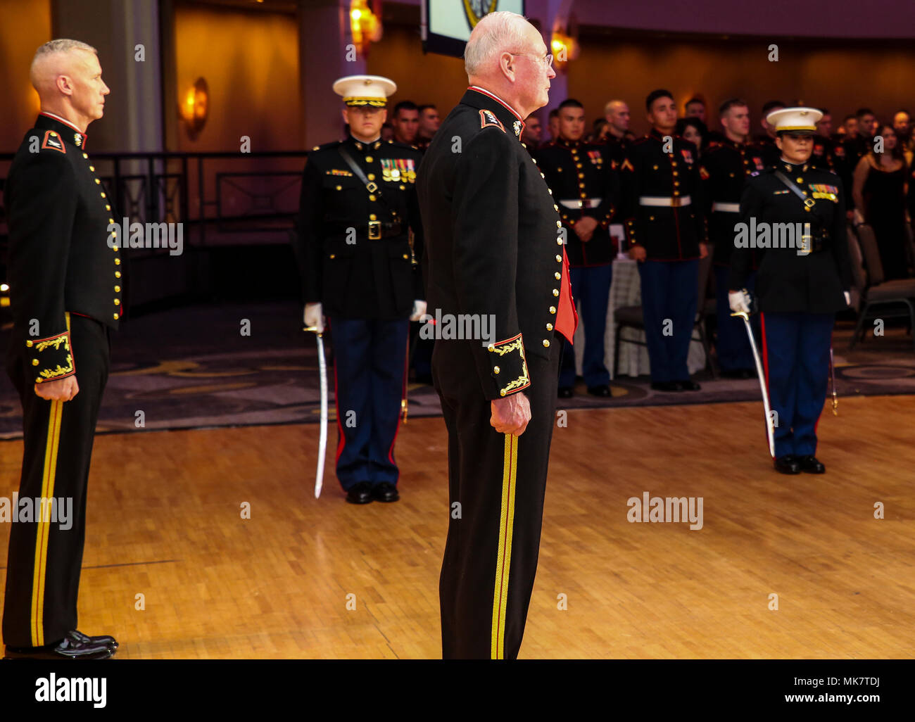 Lieutenant Gen. James B. Laster, director, Marine Corps Staff, and ...