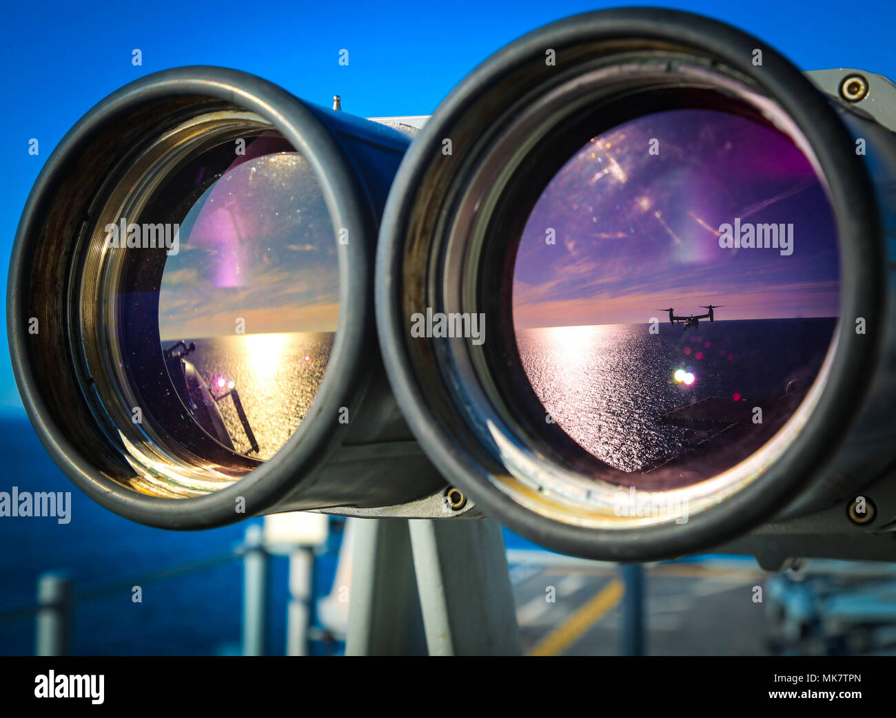 A U.S. Marine Corps MV-22B Osprey with Marine Medium Tiltrotor Squadron ...