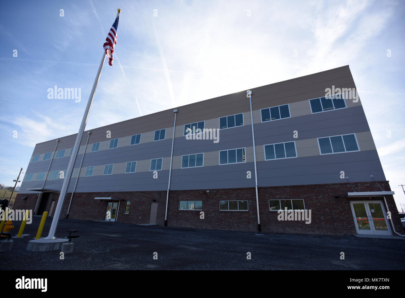 Officials dedicated the new Construction Support Building Nov. 20, 2017 ...