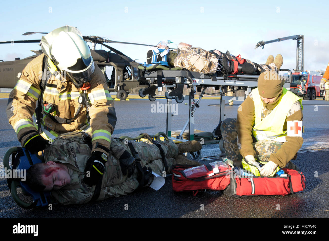 Joint Emergency responders worked together in a series of Emergency ...