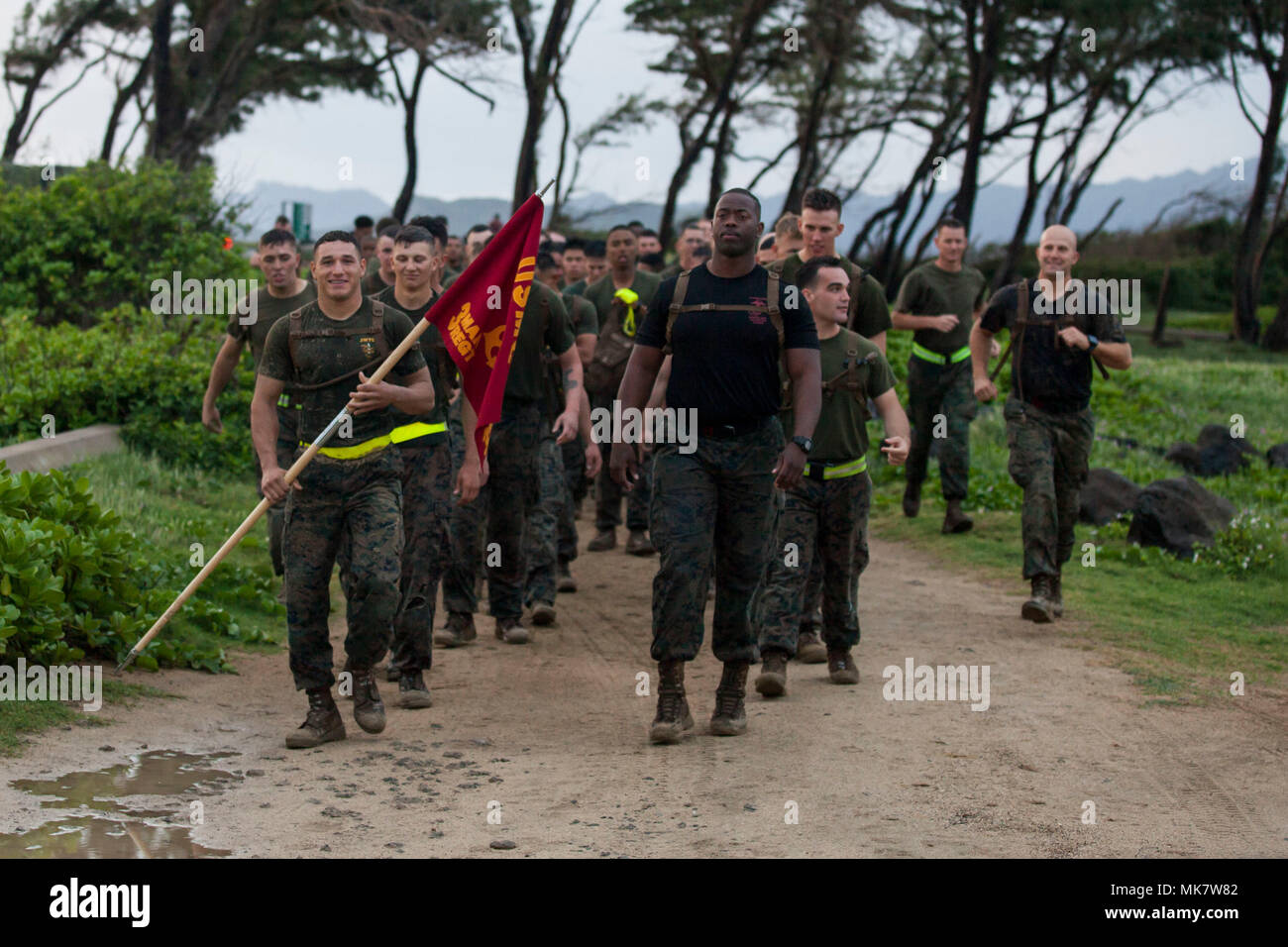 U.S. Marines with Combat Assault Company (CAC), 3rd Marine Regiment ...
