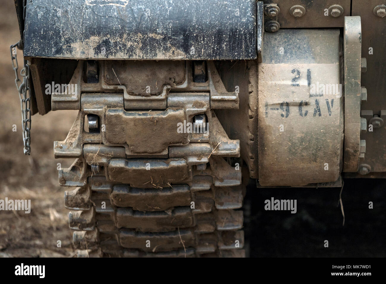 TWIN BRIDGES, Republic of Korea – A Bradley Fighting Vehicle (BFV) from ...