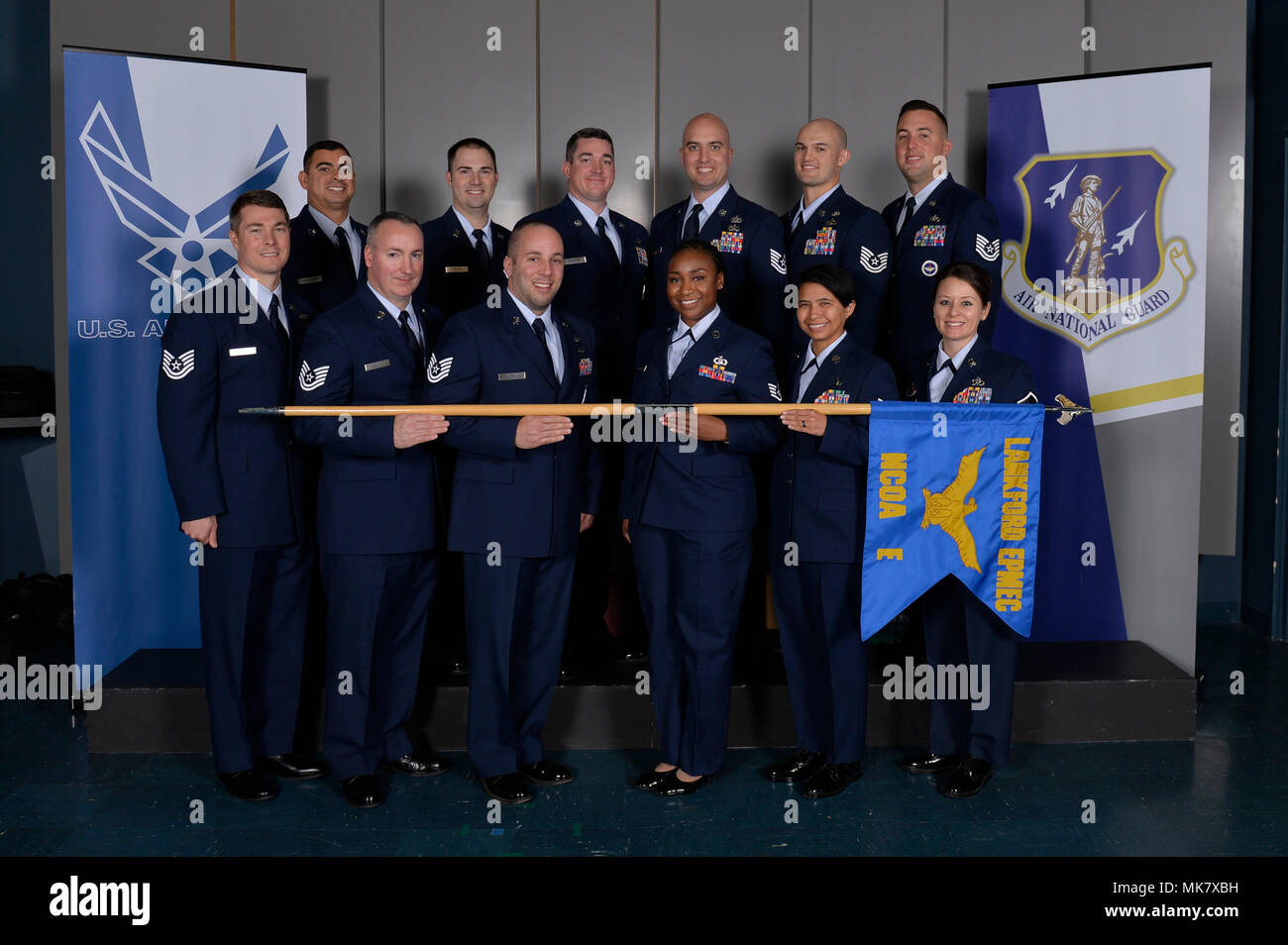 NCO academy class 18-1 E flight at the Chief Master Sergeant Paul H ...
