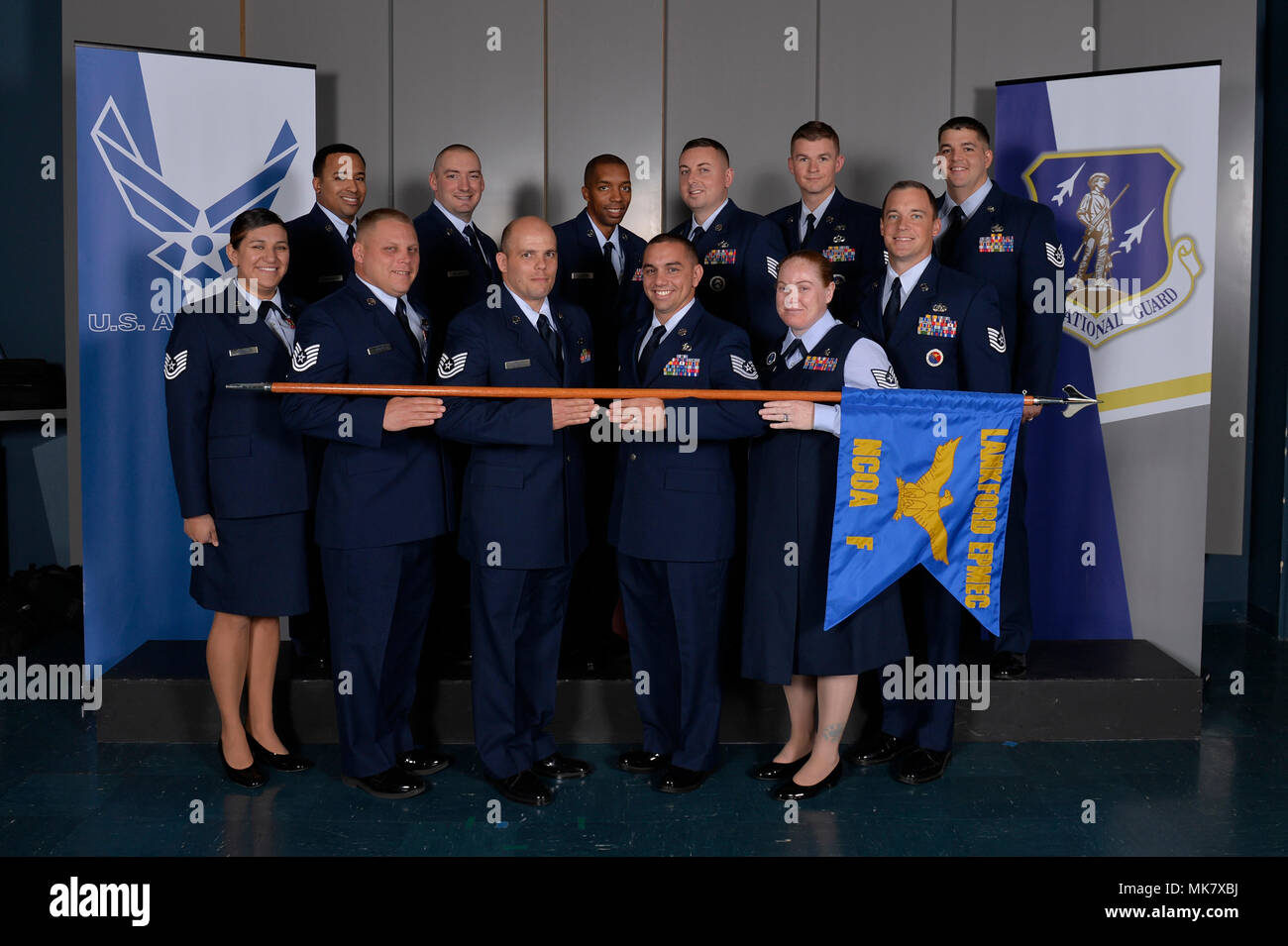 NCO academy class 18-1 F flight at the Chief Master Sergeant Paul H ...